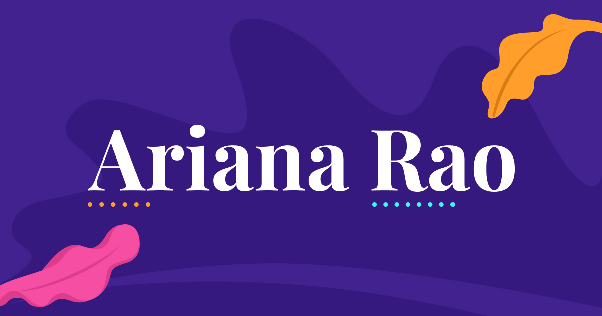 AI report with HTML/CSS - Ariana Rao - Digital Marketer